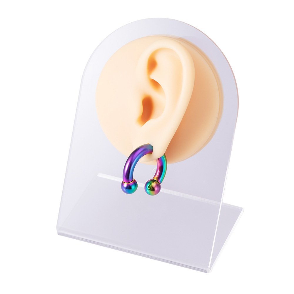 SGH1001 Large-Size Horseshoe Septum Ring – Internal Threaded CBB in ...